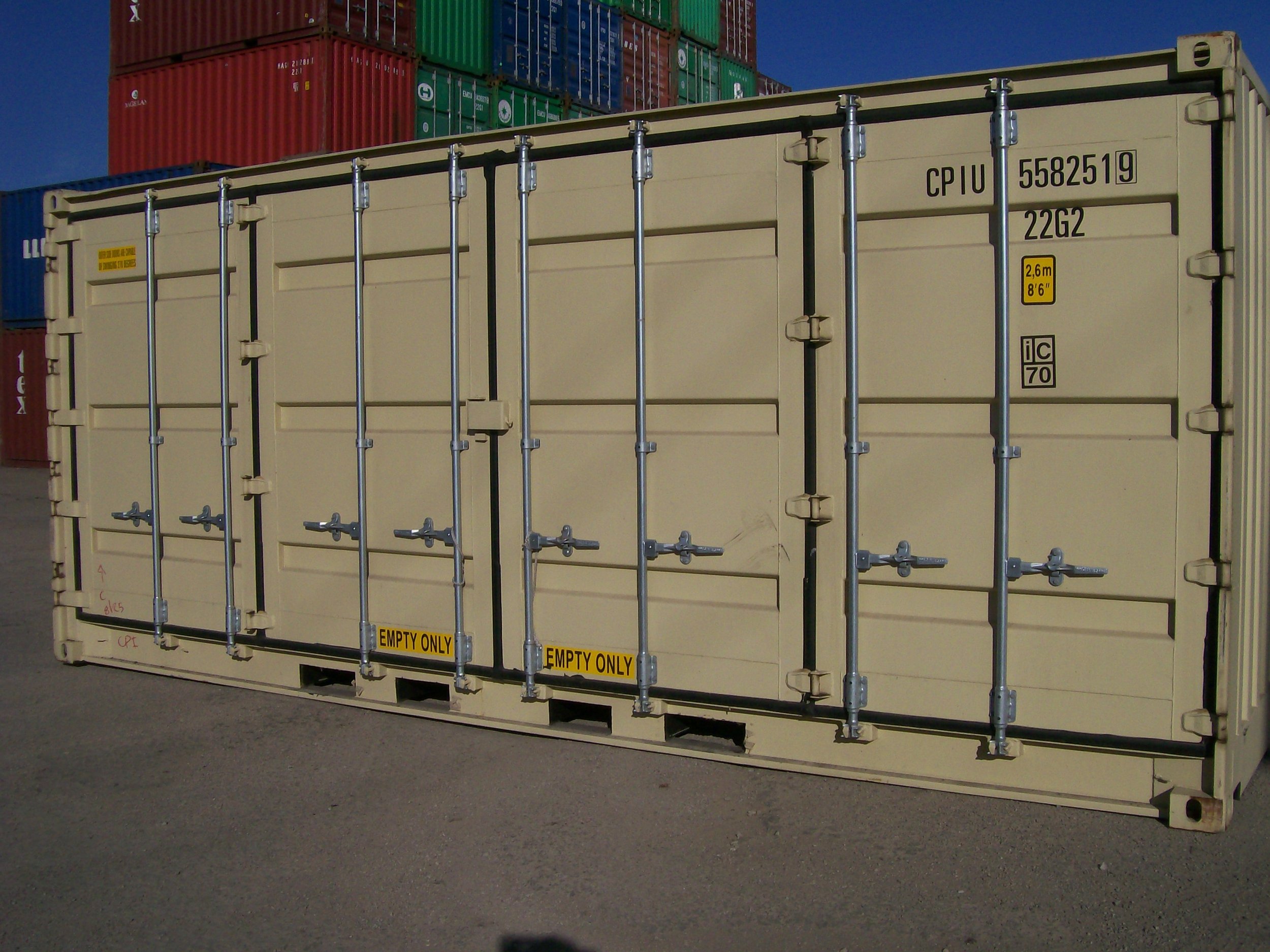 Open Side Containers | Super Cubes